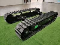 China Customized Cross Beam and Stainless Steel Track Undercarriage for Excavator Crushers for sale