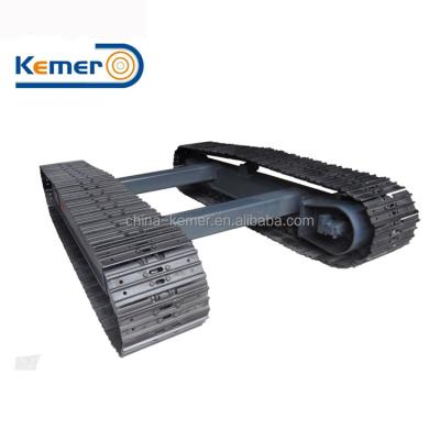 China Hydraulic Transmission 8 Ton DTH Steel Track Undercarriage for Down the Hole Drilling Rig for sale