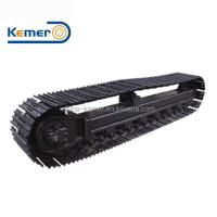 China Hydraulic Transmission 8 Ton DTH Steel Track Undercarriage for Down the Hole Drilling Rig for sale