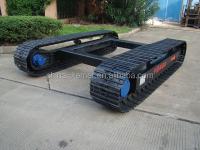 China Powerful 10 Ton KST10000 Steel Tracked Crawler Undercarriage for Travel and Loading for sale