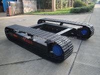 China Powerful 10 Ton KST10000 Steel Tracked Crawler Undercarriage for Travel and Loading for sale
