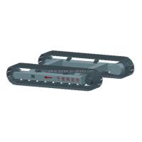 China Travel Motor and Gearbox Powered 12 Ton Track Chassis for Tough Material Handling for sale