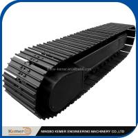 China Hydraulic Transmission 15 Ton Steel Tracked Undercarriage for Drilling Rig and Crusher for sale