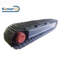 China 40 Ton Loading Capacity Customized Track Chassis for Black or Per Your Requirement for sale