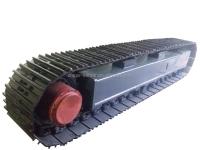 China 40 Ton Loading Capacity Customized Track Chassis for Black or Per Your Requirement for sale