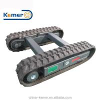 China 3 Ton Rubber Track Undercarriage Custom Built Black Or Per for Construction Machinery for sale