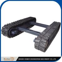 China 4 Ton Rubber Crawler Track Undercarriage Custom Built for Mining Industry for sale