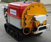China Small Drilling Rig with Hydraulic Transmission and Travel Motor Track Undercarriage for sale