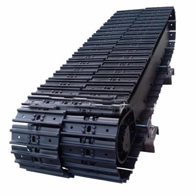 China 3.5 Ton Loading Capacity Steel Track Undercarriage for Water Well Drilling Rig Chassis for sale