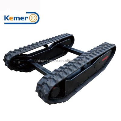 China 1T Loading Capacity Crawler Track Undercarriage with and 40° Gradeability from Direct for sale