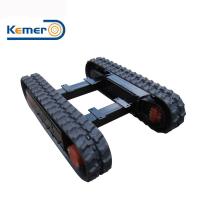 China Customizable Rubber Undercarriage for KEMER Mini Excavators Black or Per Demands for sale