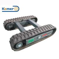 China Customizable Rubber Undercarriage for KEMER Mini Excavators Black or Per Demands for sale