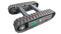 China Customizable Rubber Undercarriage for KEMER Mini Excavators Black or Per Demands for sale