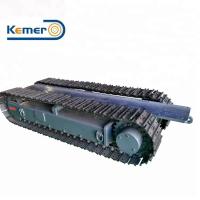 China 2020 Construction Machinery's Steel Tracked Chassis 5 Ton Loading Capacity and Design for sale