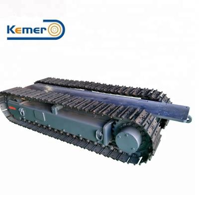 China 2020 Construction Machinery's Steel Tracked Chassis 5 Ton Loading Capacity and Design for sale