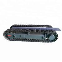 China 2020 Construction Machinery's Steel Tracked Chassis 5 Ton Loading Capacity and Design for sale