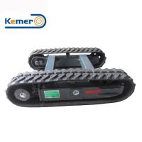 China Hydraulic Rubber Track Crawler Tracked Chassis Machine for Construction Applications for sale