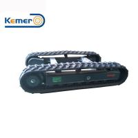 China Kemer Co. LTD 2016 Rubber Crawler Chassis Machine for Rubber Tracks and Components for sale