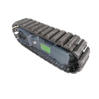 China Video Technical Support After Service Steel Mini Crawler Undercarriage with Rubber Pads for sale