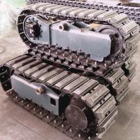 China Video Technical Support After Service Steel Mini Crawler Undercarriage with Rubber Pads for sale