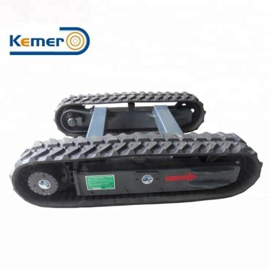 China Construction Machinery Drilling Rigs Mini Crawler Chassis with 1 Ton Loading Capacity for sale