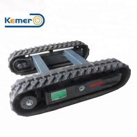 China Construction Machinery Drilling Rigs Mini Crawler Chassis with 1 Ton Loading Capacity for sale