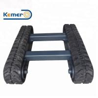 China Construction Machinery Drilling Rigs Mini Crawler Chassis with 1 Ton Loading Capacity for sale
