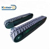 China 5.5 ton Payload Rubber Undercarriage Chassis for Construction Machines in High Demand for sale