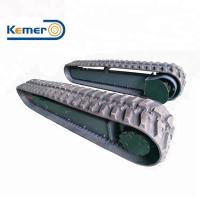 China 5.5 ton Payload Rubber Undercarriage Chassis for Construction Machines in High Demand for sale