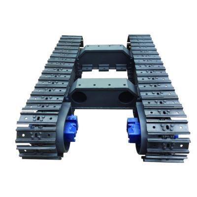 China 2 Ton Loading Capacity Hydraulic Transmission Crawler Steel Undercarriage for Kemer for sale