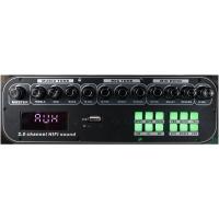 China Wood Rechargeable Trolley Speaker With Bluetooth USB TF AUX In for sale