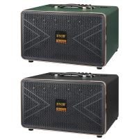China 11KG Portable Outdoor Karaoke Speaker With Two Microphones 45Hz - 20KHz for sale