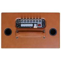 China Karaoke All In One Bluetooth Stereo Speaker 6.5 Inch Rechargeable Wooden Material for sale