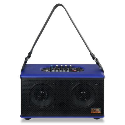 China 30W Outdoor Wooden Portable Bluetooth Speaker 5.5KG Modern Style for sale