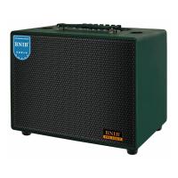 China Black Leather Stereo Bluetooth Speakers Outdoor Active Portable Subwoofer Speaker for sale
