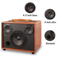 China Rechargeable Portable Karaoke Speaker With Voice Control Echo Cancellation for sale