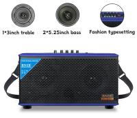 China CE Portable Bluetooth Speaker Karaoke Party Speaker With Wireless Microphone for sale