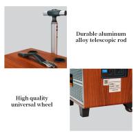 China 9KG Bluetooth 5.0 Portable Trolley Speaker 10 Inch Karaoke Speaker With Microphones for sale