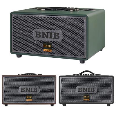 China Wooden Portable Bluetooth Speaker With 2 Microphone FCC ROHS Approved for sale