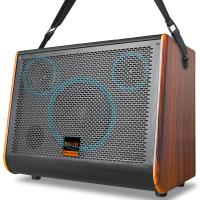 China 800 Watts Wireless Bluetooth Speaker Portable Outdoor Karaoke Speakers With Strap for sale