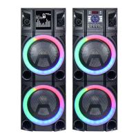 China 45Hz - 20KHz 300W Active Speaker Pair Big Power 12 Inch Double Speaker Box for sale
