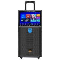 China TF BT USB Karaoke Video Machine Speaker 30W With Touch Monitor for sale