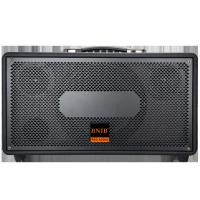 China Custom 8 Inch Wooden Portable Bluetooth Speaker Box Outdoor Loudspeaker for sale