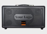 China Custom 8 Inch Wooden Portable Bluetooth Speaker Box Outdoor Loudspeaker for sale