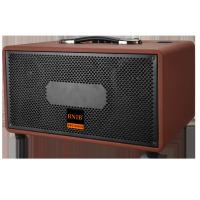 China Custom 8 Inch Wooden Portable Bluetooth Speaker Box Outdoor Loudspeaker for sale