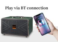 China ODM 70W Amplifier Portable Bluetooth Speaker Outdoor Sound System For Stage for sale
