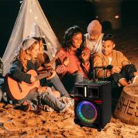 China 600 Watts Party Bluetooth Party Box Speaker 8 Inch Outdoor With Strong Bass for sale