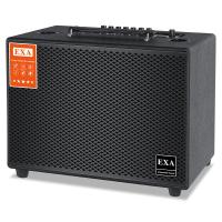 China Top Fashion Black Surround Sound Rechargeable Subwoofer Bluetooth Portable Speaker for sale