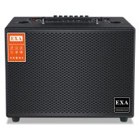 China Top Fashion Black Surround Sound Rechargeable Subwoofer Bluetooth Portable Speaker for sale