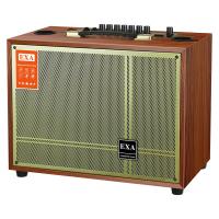 China New Design Wooden Sound Box 8 Inch Large Capacity Battery Portable Bluetooth Speaker for sale
